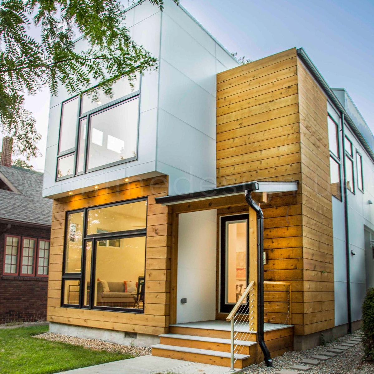 Wanted Serious Modern Appeal Using Cable Railing – Inline Design