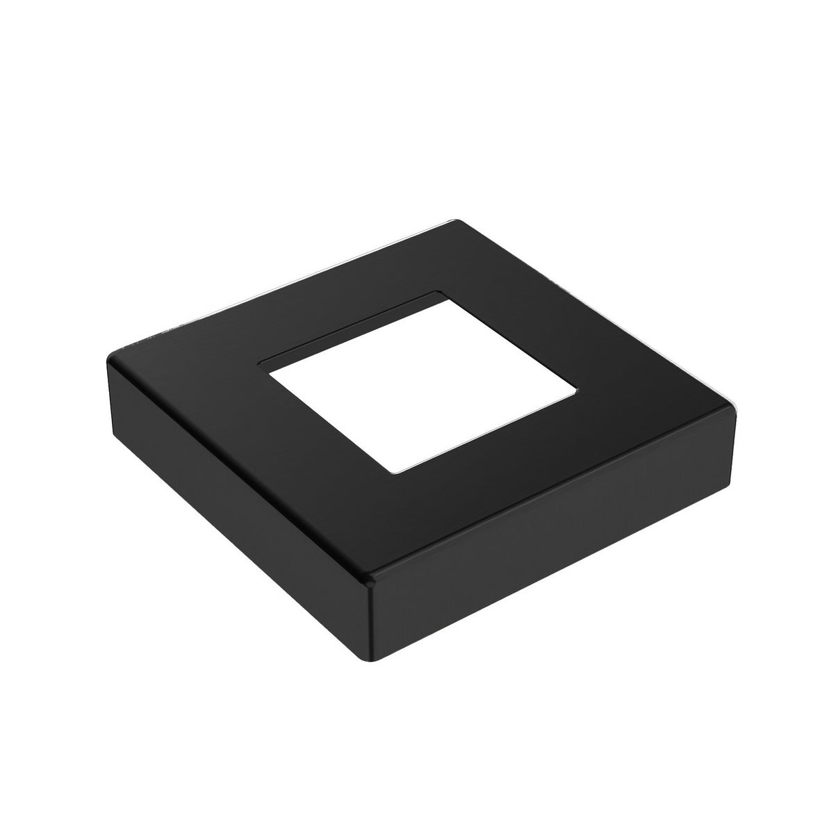 Square Base Cover for Posts - Stainless Steel or Black – Inline Design